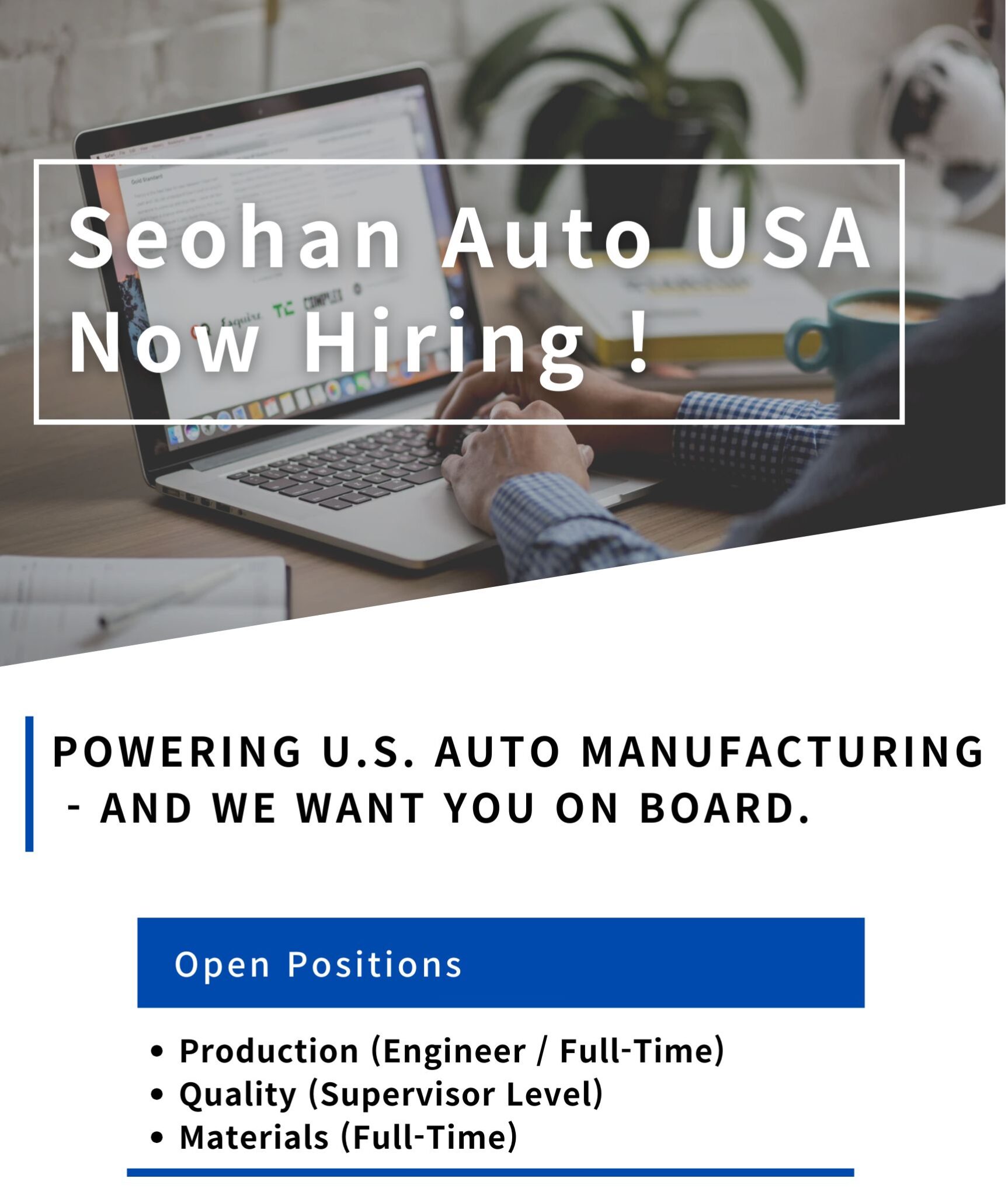 Seohan Auto USA – Reliable Auto Parts Solutions